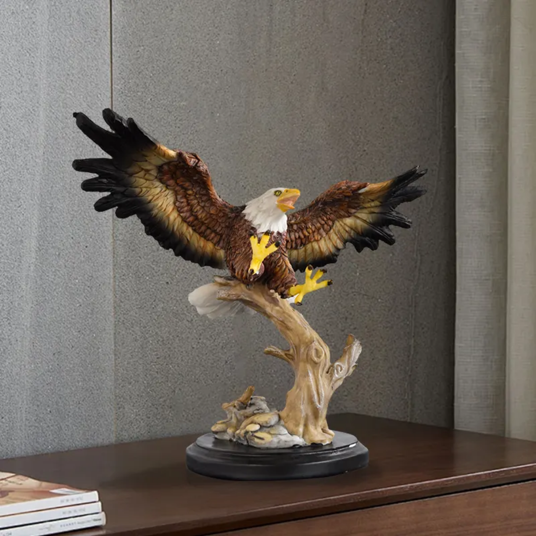 Generic Modern Eagle Figurines Holder Collectible Sculpture Desktop ...